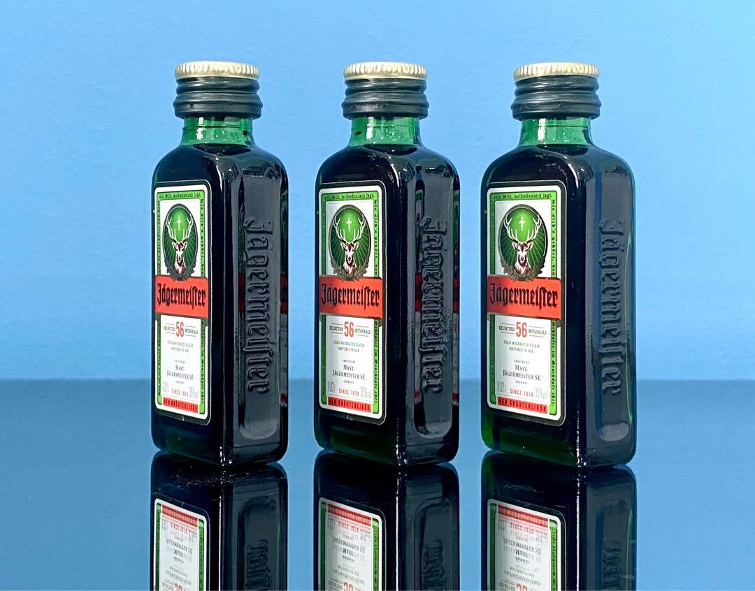 Jagermeister @ Miniature Mini Small Bottle, Alcohol Liquor Herbal ...