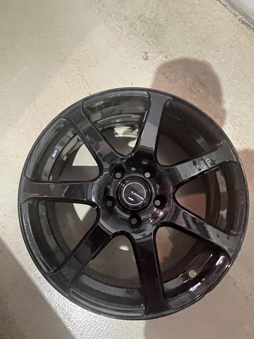 Japan Sport Rim Wedssport LEONIS NAVIA 07 Premium Black 17”, Car ...