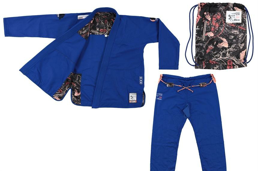 Kitsune Dragons BJJ Gi Blue F2, Sports Equipment, Other Sports ...