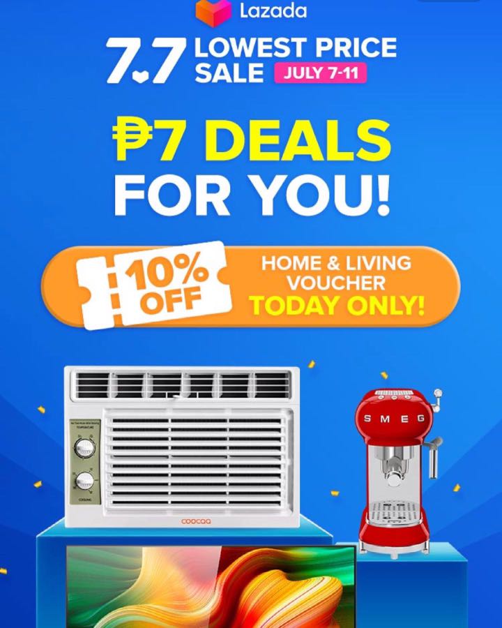 Lazada promo discount shopee deals voucher, Announcements on Carousell
