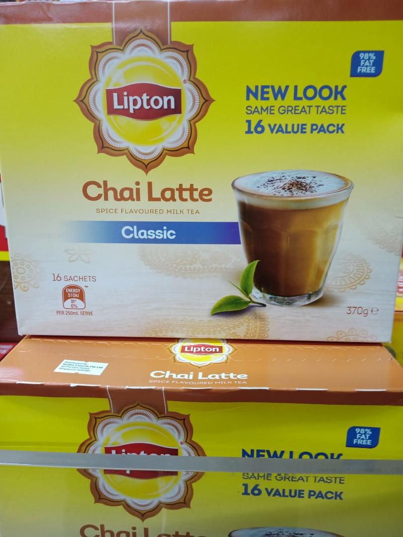 Lipton Chai Latte Milk Tea (16 Sachet), Everything Else on Carousell