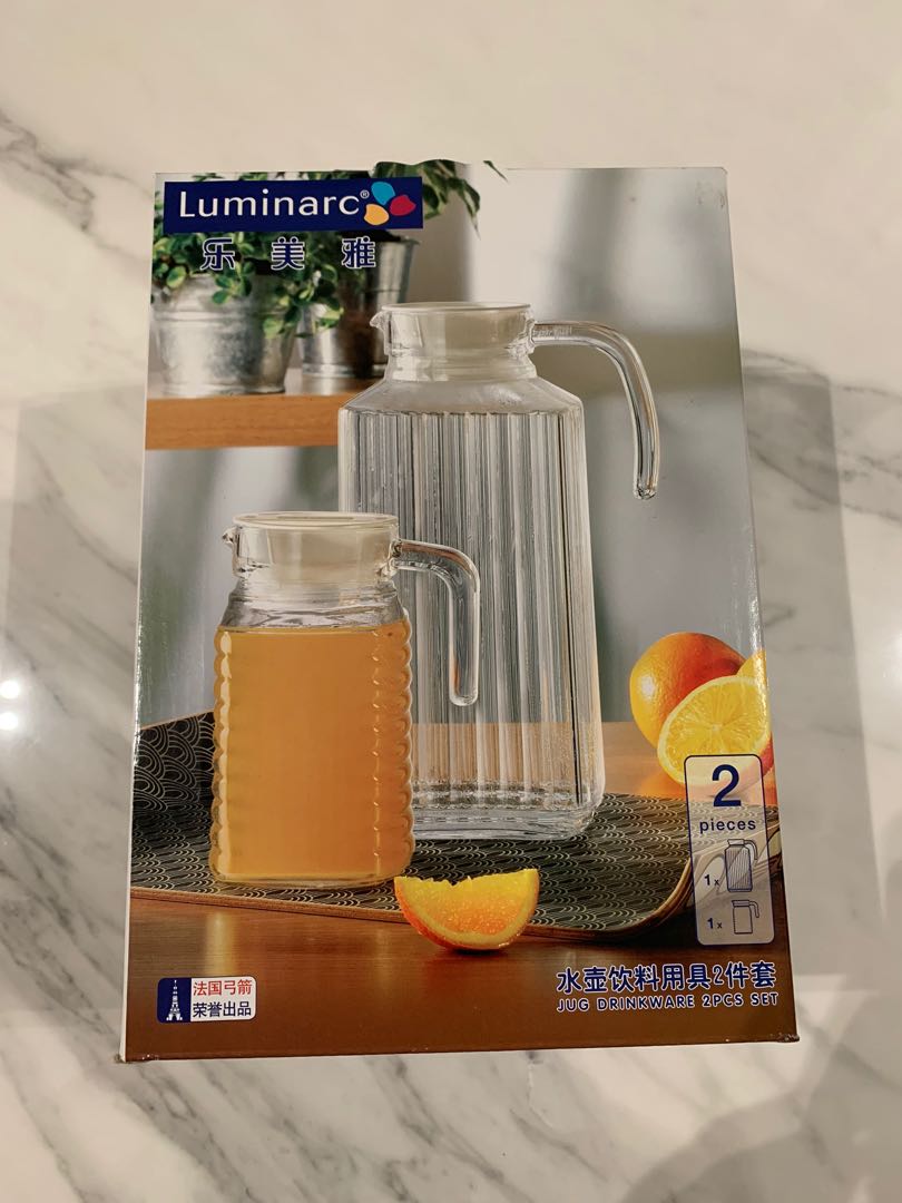 Luminarc Pitcher, Furniture & Home Living, Kitchenware & Tableware ...