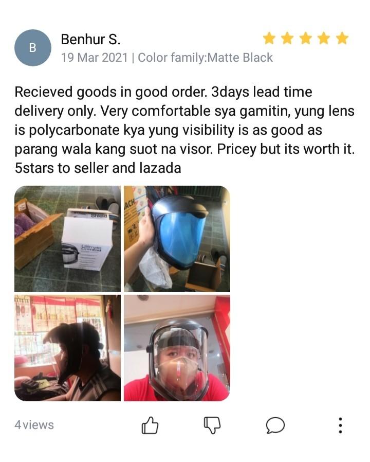 MADE in U.S.A.UVEX Bionic Face Shield Clear Antifog Polycarbonate Visor ...