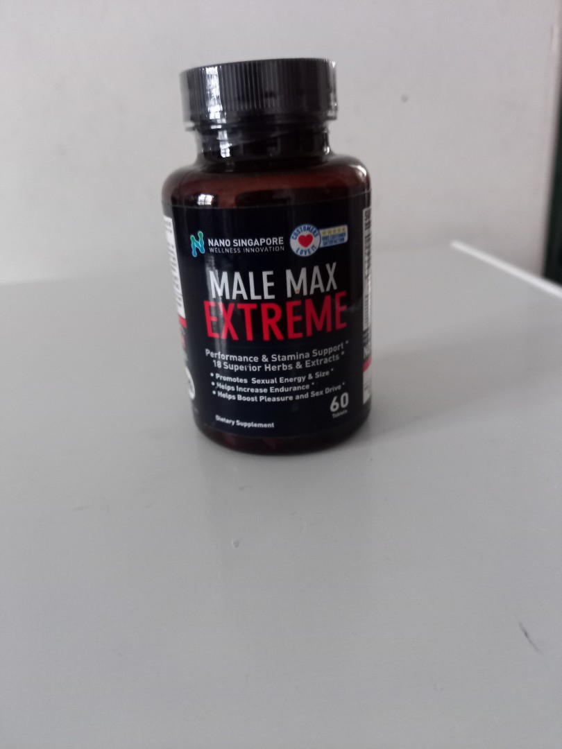 Male Max Extreme Supplement, Beauty & Personal Care, Men's Grooming on ...
