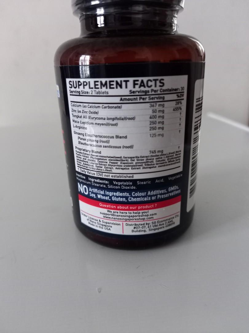 Male Max Extreme Supplement, Beauty & Personal Care, Men's Grooming on ...