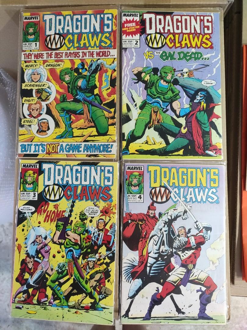 dragon's claws comic