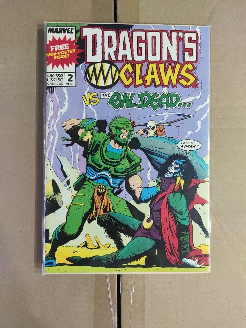 dragon's claws comic