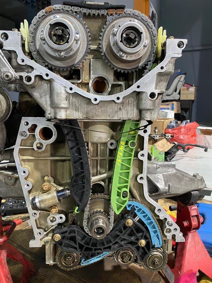 Mercedes w204/w207/w212 engine overhaul & replace cam gear, Car ...