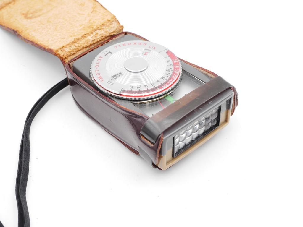 Vintage Sekonic Auto Lumi Selenium Light Meter with case, Photography ...