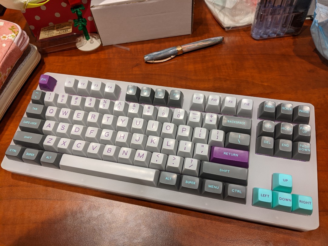 Monstargear Acrylic XO TKL Mechanical Keyboard (Hotswap), Computers ...