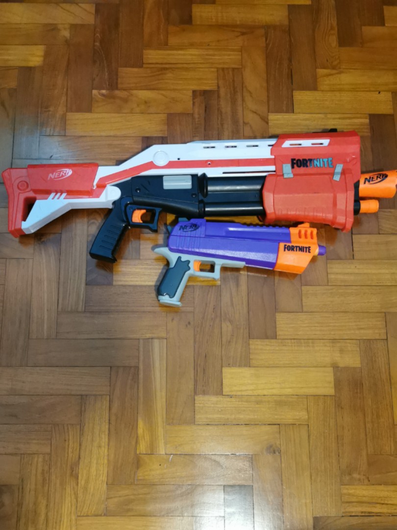 Nerf mega fortnite blasters, Hobbies & Toys, Toys & Games on Carousell