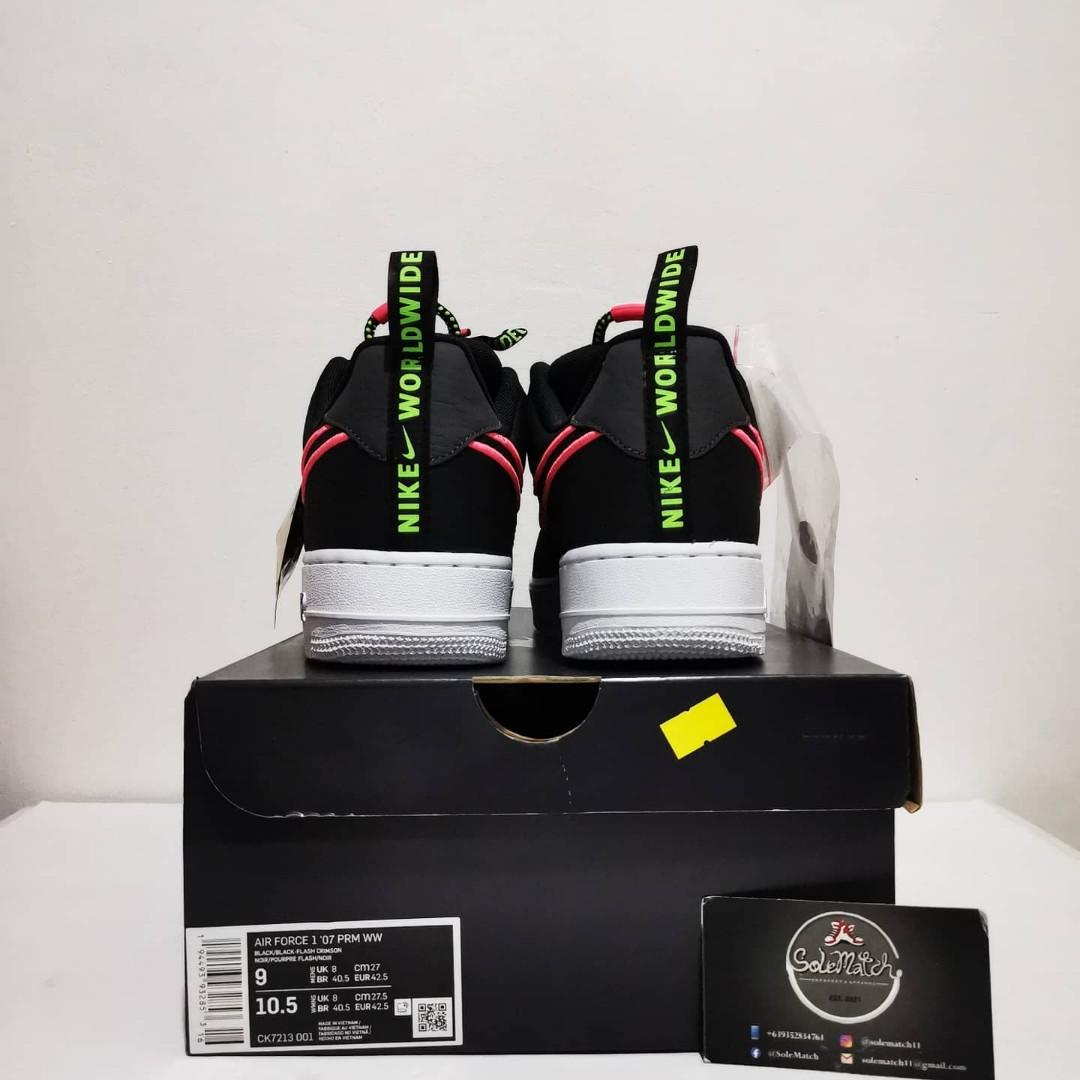 Nike Air Force 1 '07 Worldwide, Men's Fashion, Footwear, Sneakers on ...