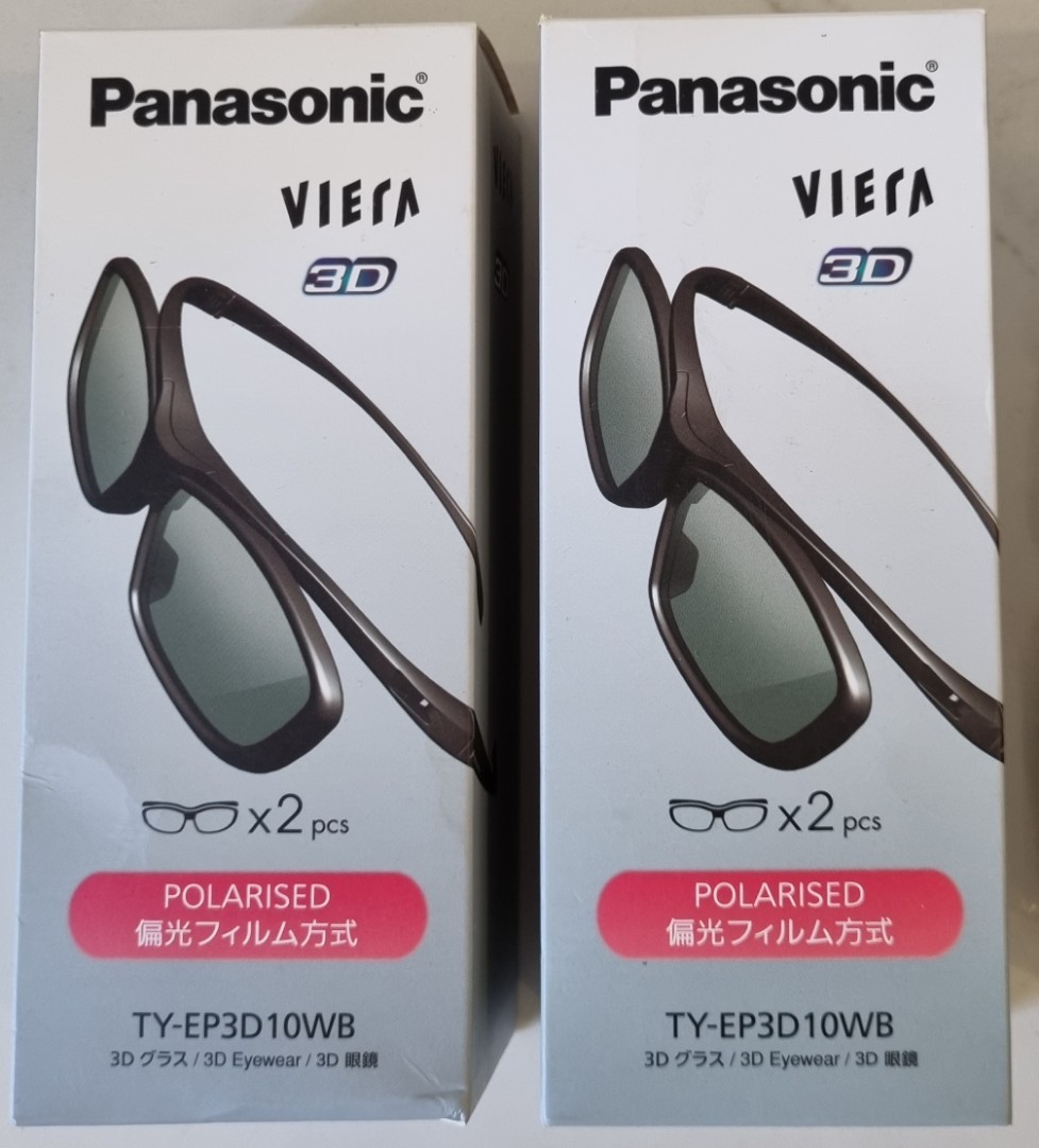 Panasonic Viera 3D Eyewears, TV & Home Appliances, TV & Entertainment ...
