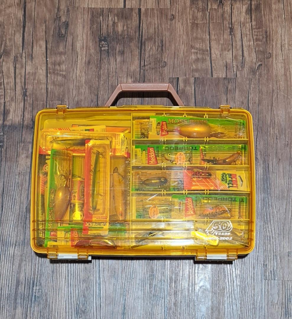 Plano Tackle Box with 25 lures.not daiwa evergreen, Sports Equipment ...