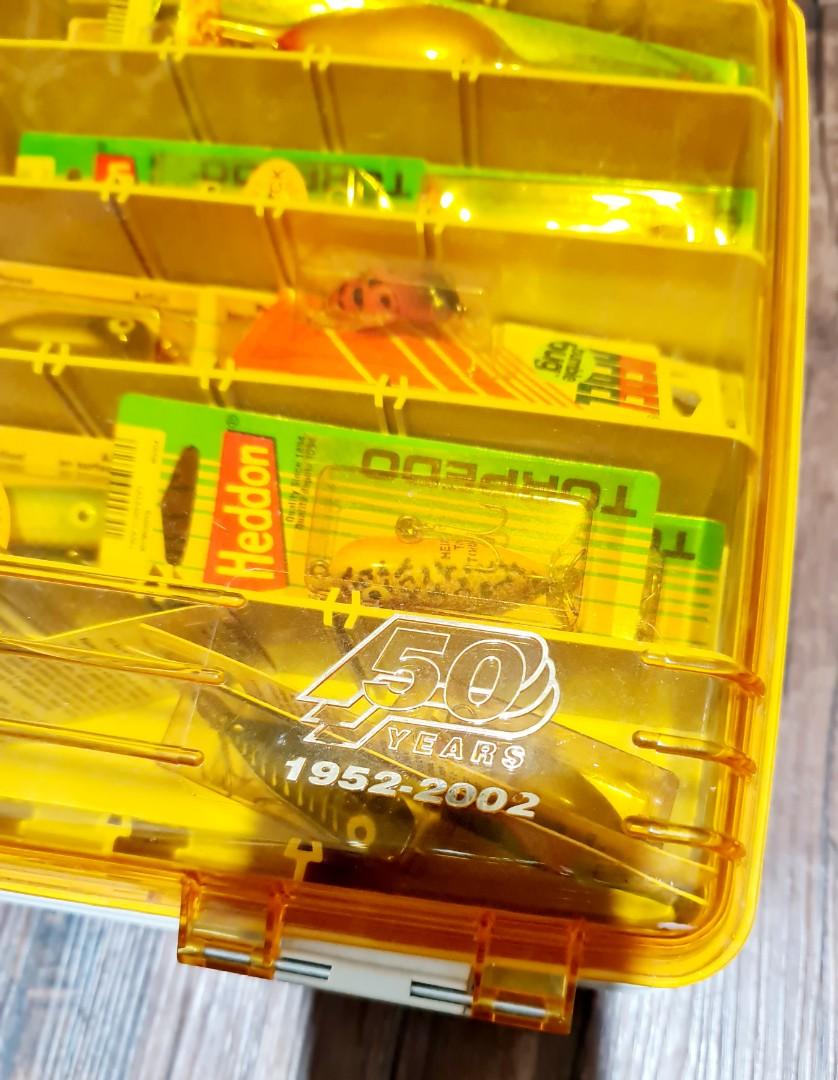 Plano Tackle Box with 25 lures.not daiwa evergreen, Sports Equipment ...