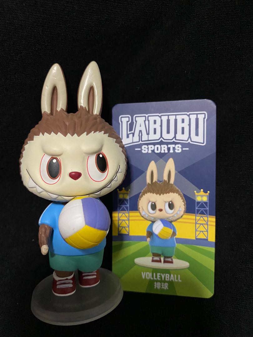 Popmart Labubu Sports - Volleybal l, Hobbies & Toys, Toys & Games on ...
