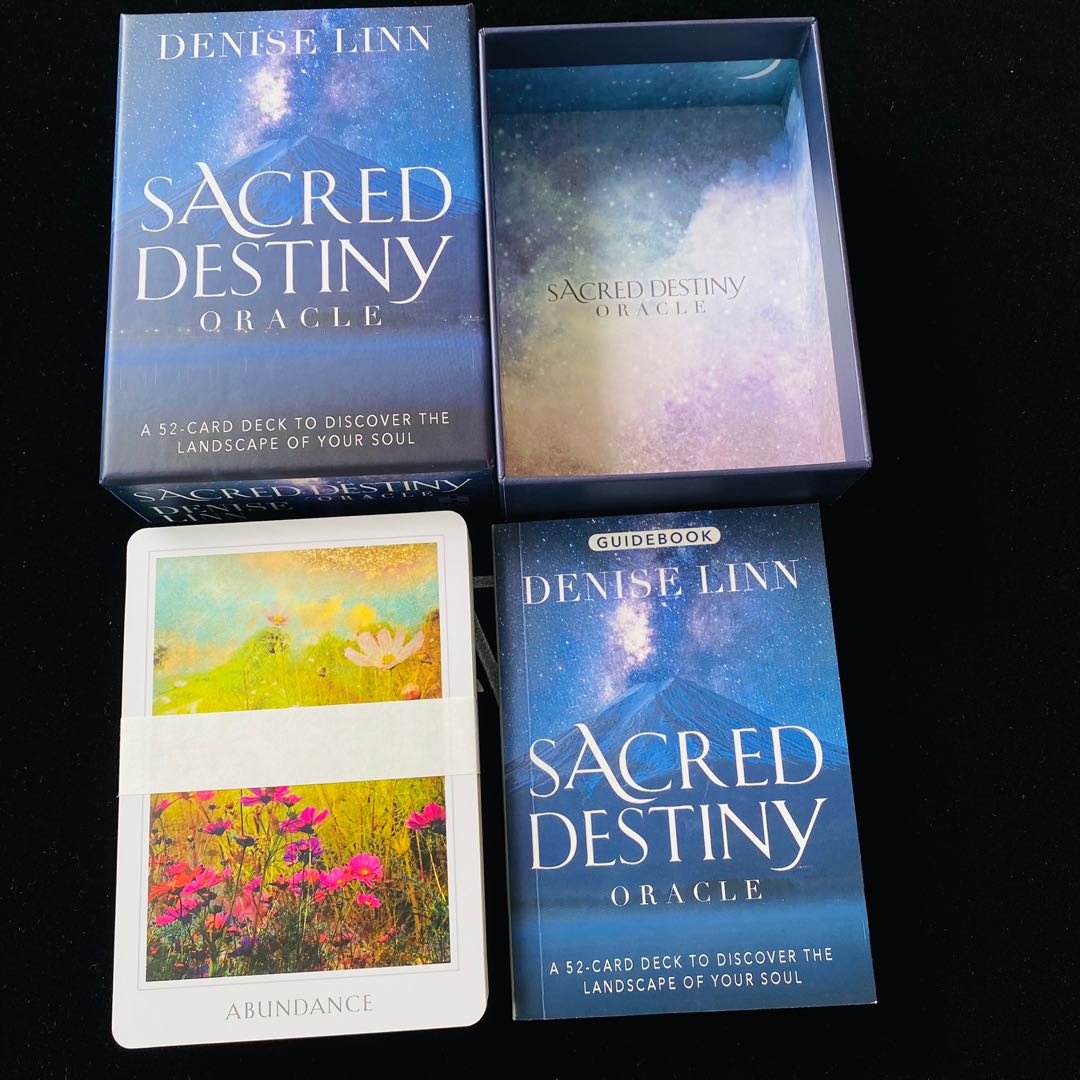Sacred Destiny Oracle Cards, Hobbies & Toys, Toys & Games on Carousell