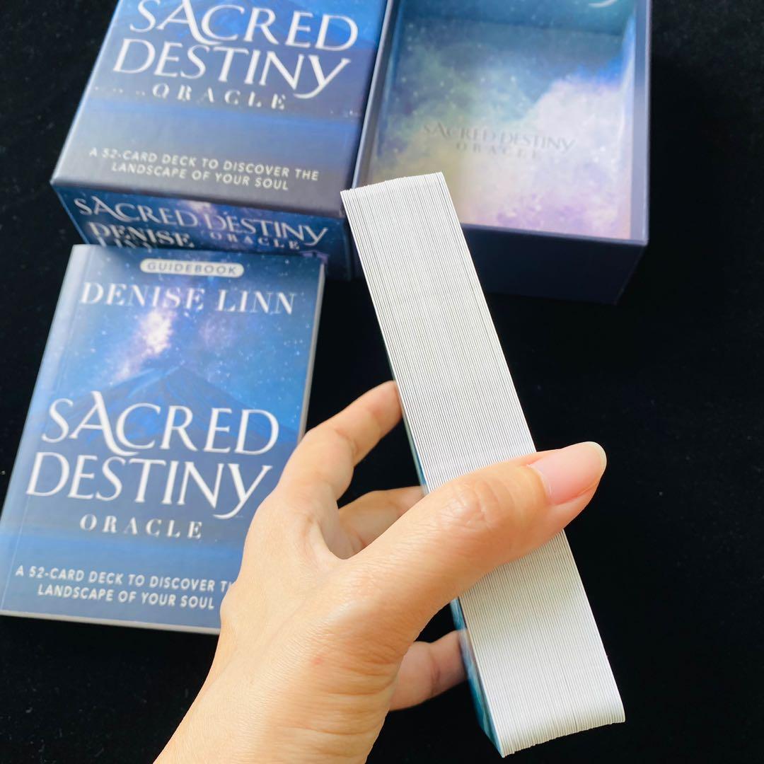 Sacred Destiny Oracle Cards, Hobbies & Toys, Toys & Games on Carousell