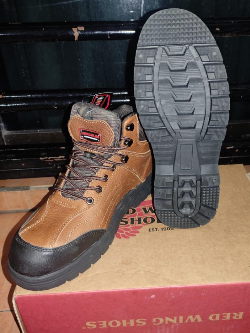Safety boot uk9 hercules leather, Men's Fashion, Footwear, Boots on ...