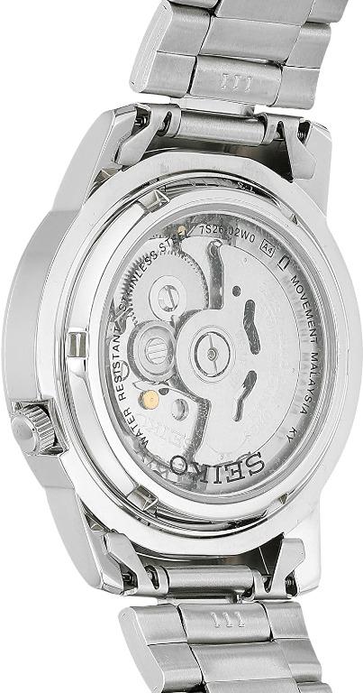 Seiko 5 Sports Speed Racer Stainless Steel Automatic Watch SNKK25 ...