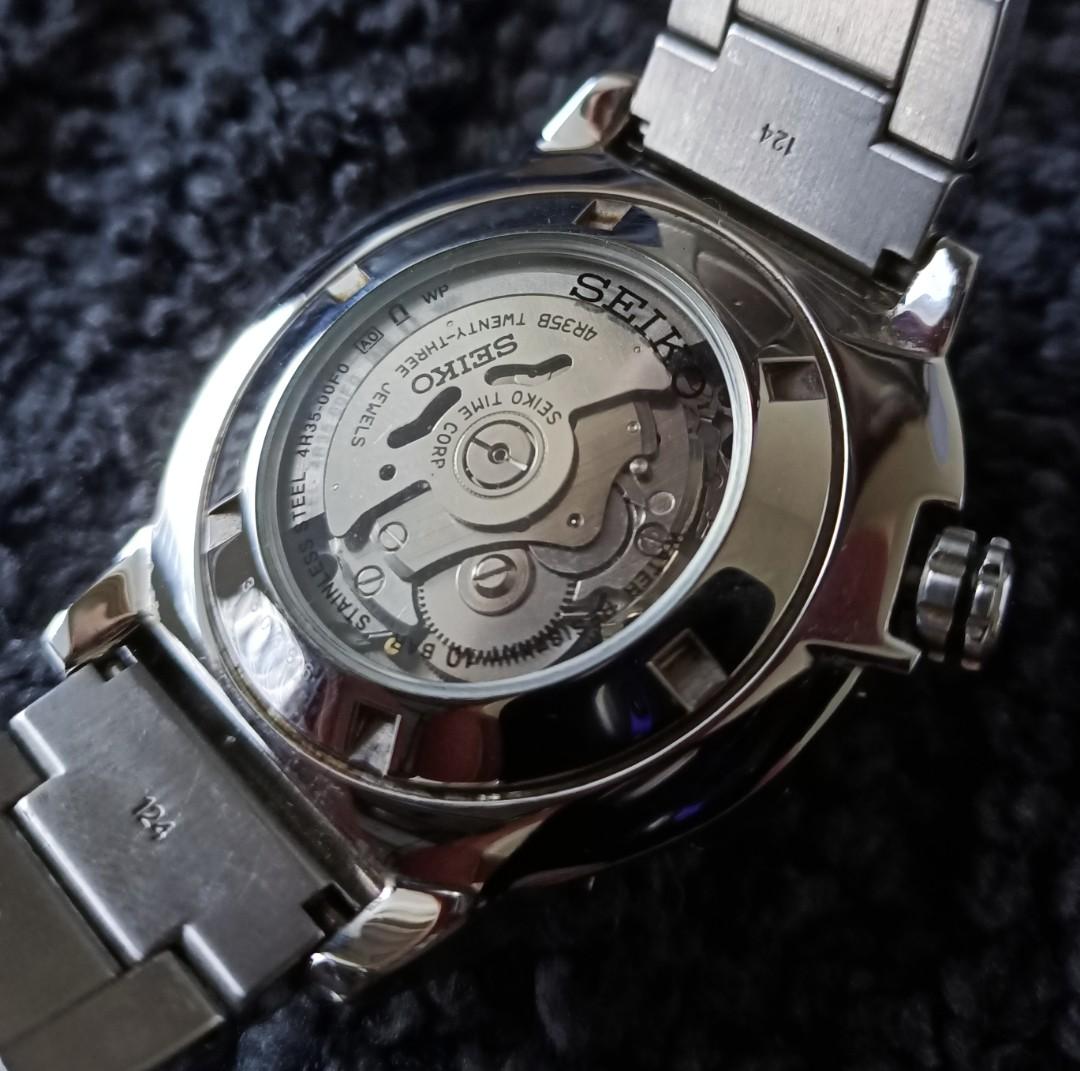 Seiko Field Monster Full Steel Black Automatic Sports Watch SRP441K1 ...
