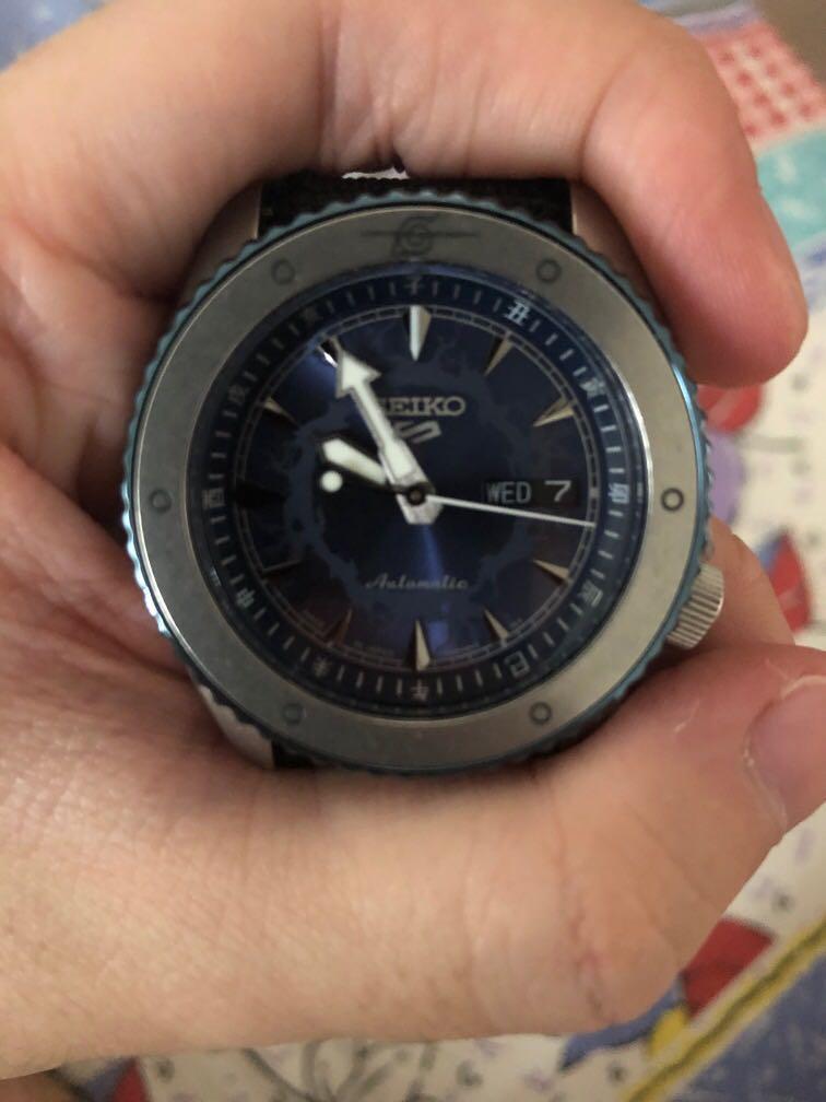 Seiko x Naruto - Sasuke edition, limited edition, made in Japan model ...