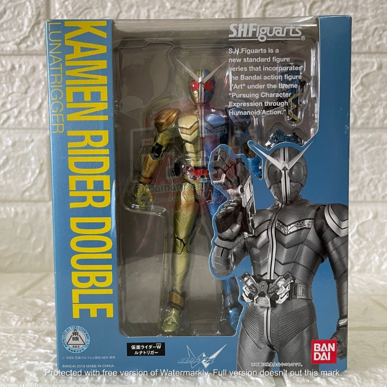 SHF Kamen Rider Double Luna Trigger (Used/BIB) S.H.FIGUARTS SHFiguarts ...
