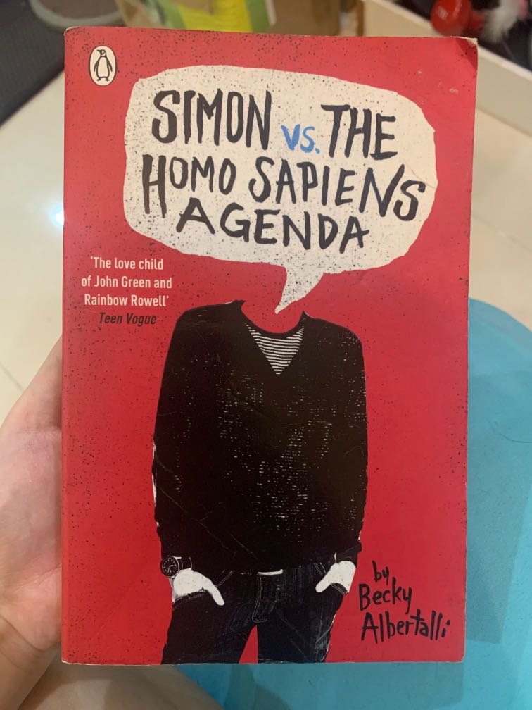 Simon vs The Homo Sapiens Agenda book, Hobbies & Toys, Books ...