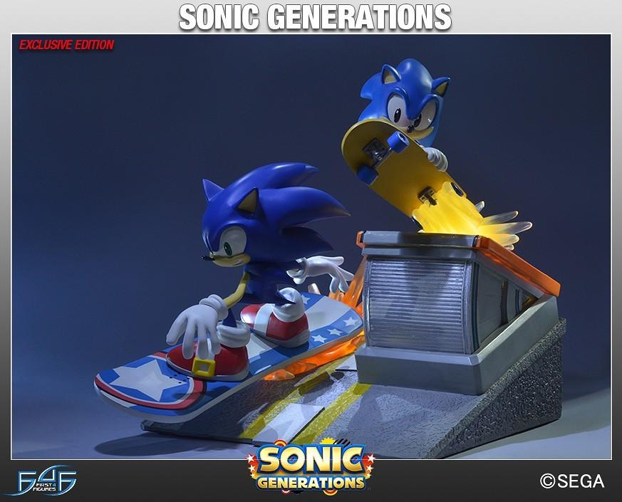 Sonic Generations Diorama Exclusive Statue First 4 Figures, Hobbies ...