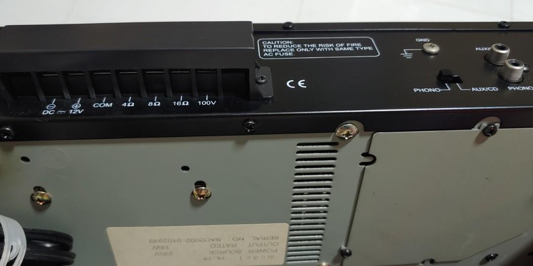 Sound Tech HL-18 PA. Mono Amplifier, Audio, Other Audio Equipment on ...