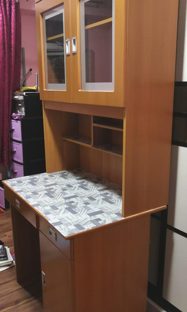 Study table cum Book shelf, Furniture & Home Living, Furniture, Shelves ...