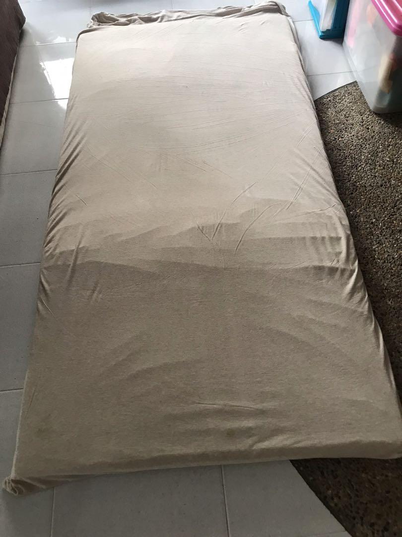 Futon foldable mattress from Muji, Furniture & Home Living, Bedding ...