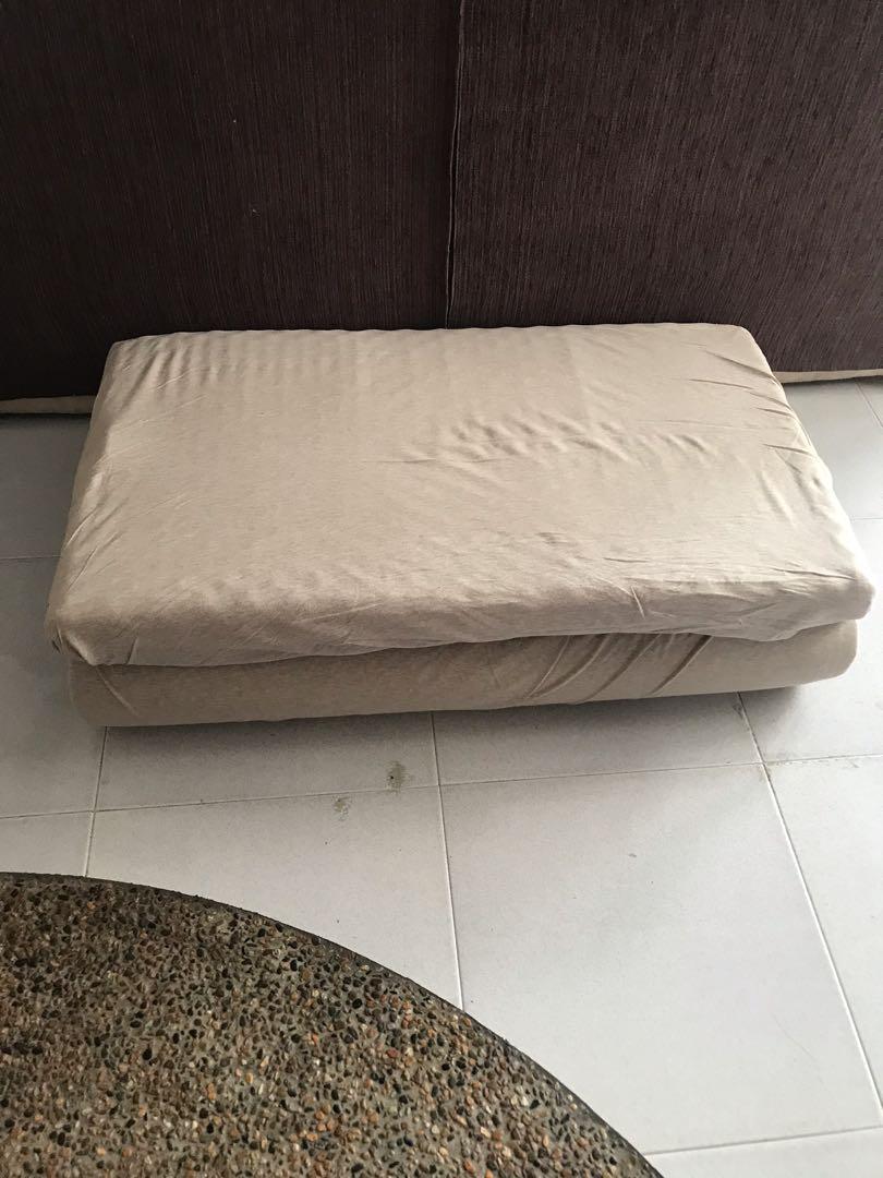Futon foldable mattress from Muji, Furniture & Home Living, Bedding ...