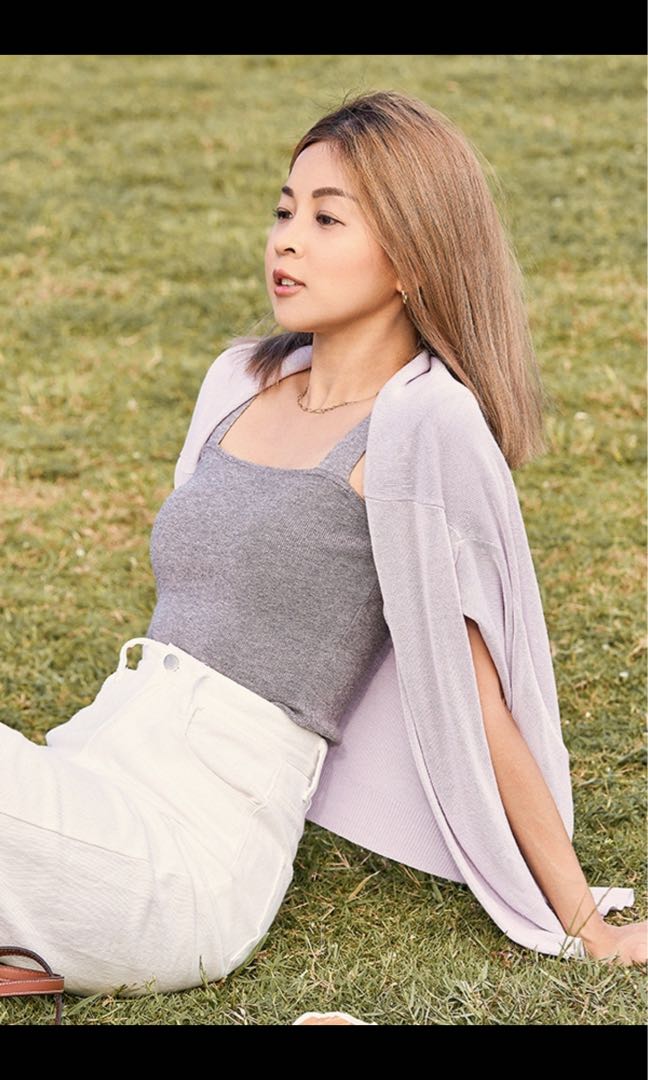 TCL BREA KNIT, Women's Fashion, Tops, Sleeveless on Carousell