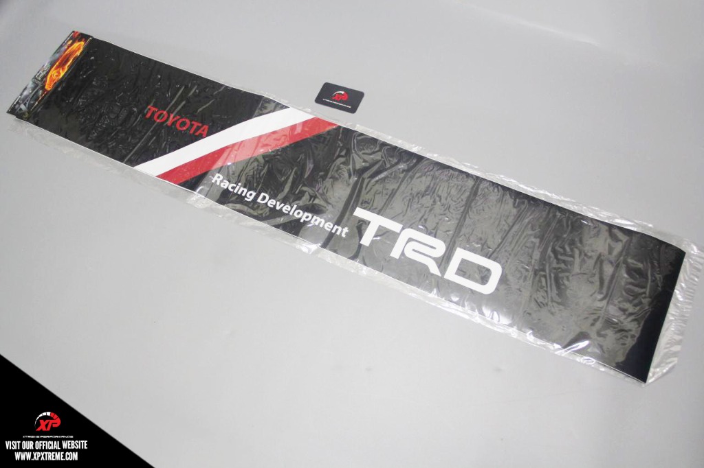 WINDSCREEN STICKER TOYOTA RACING DEVELOPMENT TRD, Auto Accessories on ...