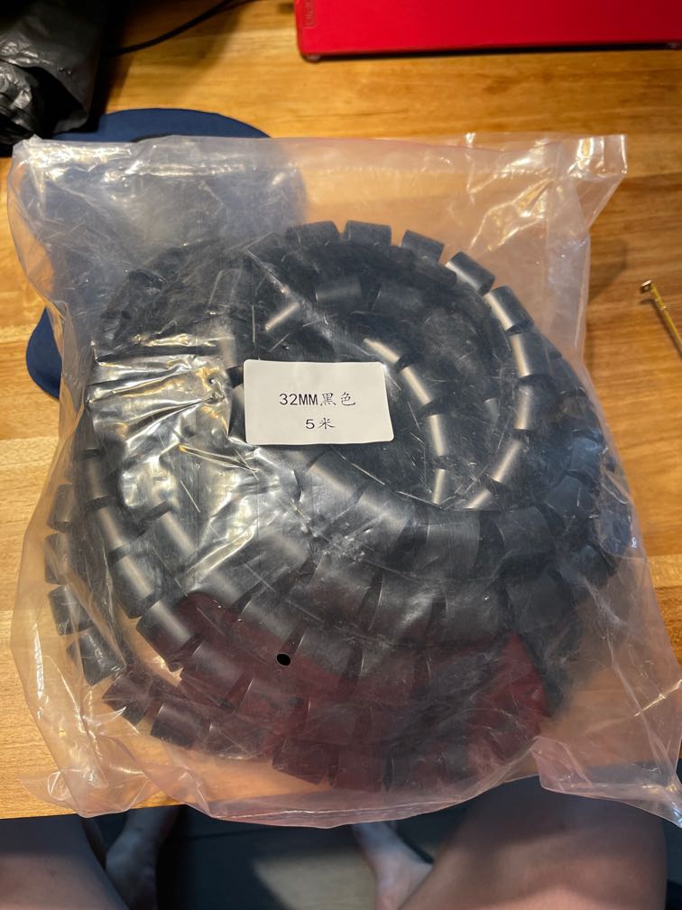 Wire Organizer Cable Protector Coiled Tube Flexible Cable Management ...