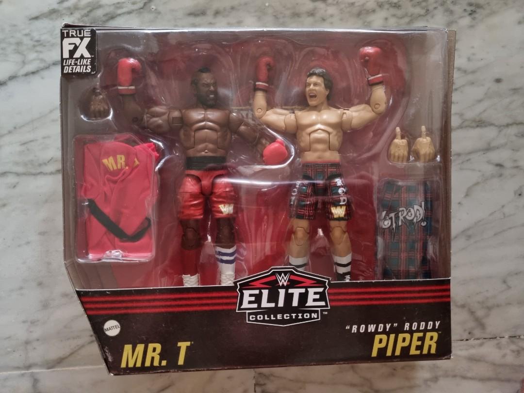 WWE Basic Elite Joe Mysterio Steve Austin Lawler Booker Samoans Savage ...