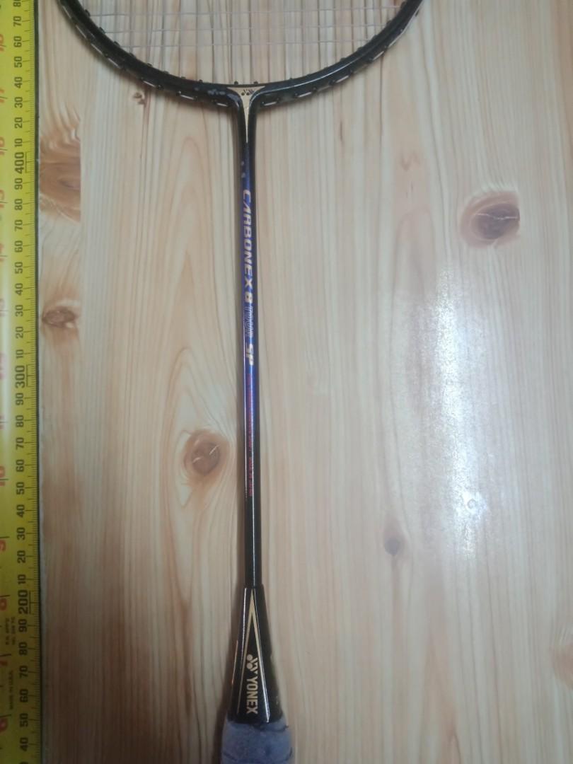 Yonex Carbonex 8 Tour Full Carbon Vintage old Racket, Sports Equipment, Sports & Games, Racket ...