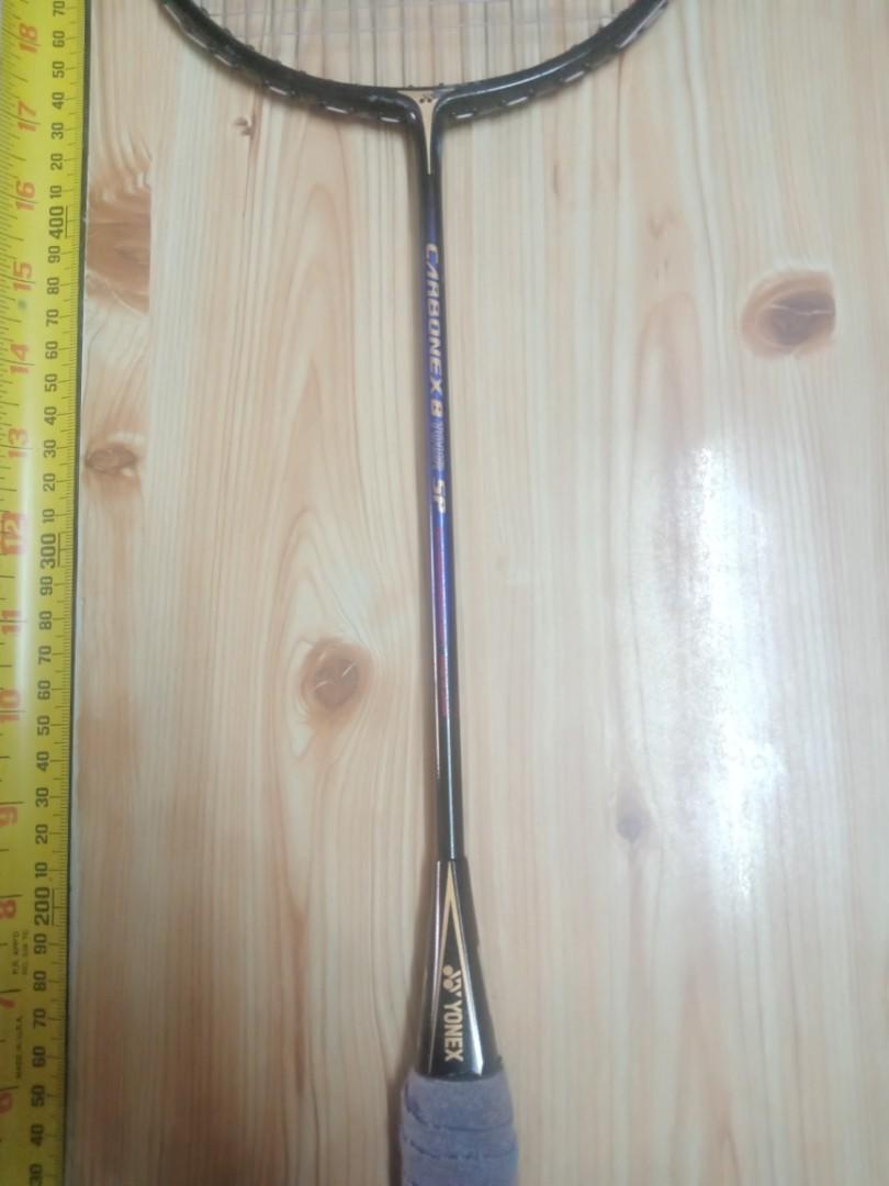 Yonex Carbonex 8 Tour Full Carbon Vintage old Racket, Sports Equipment, Sports & Games, Racket ...