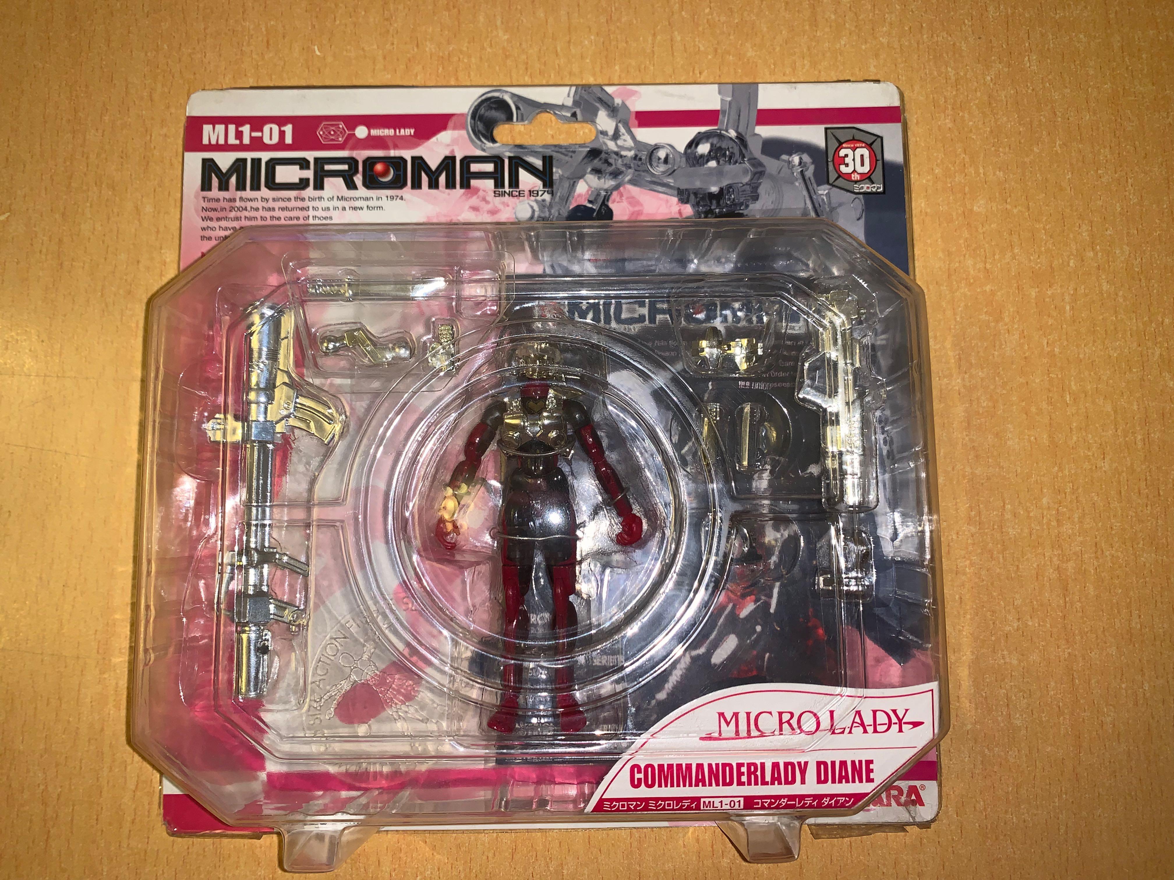 2004 微星小超人 Microman 2004 Series 系列 Micro Lady Series系列 ML1-01 ...