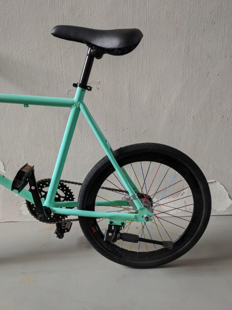 20 inch Tiffany blue fixie, Sports Equipment, Bicycles & Parts ...