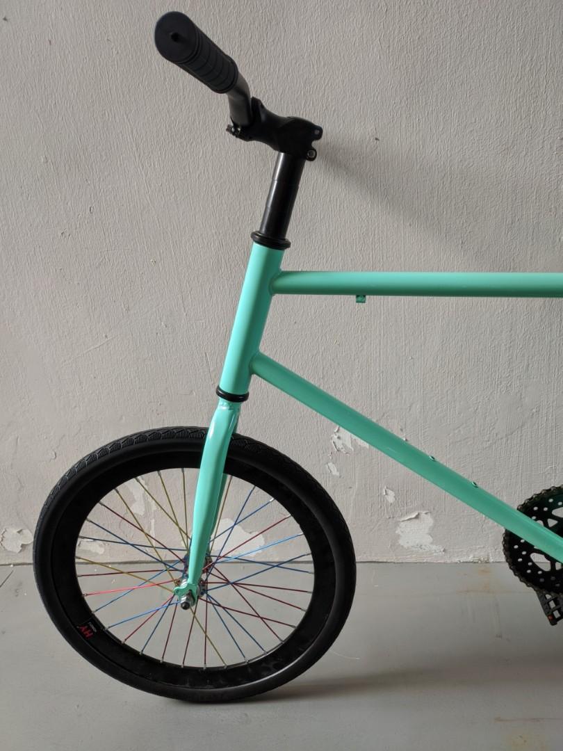 20 inch Tiffany blue fixie, Sports Equipment, Bicycles & Parts ...
