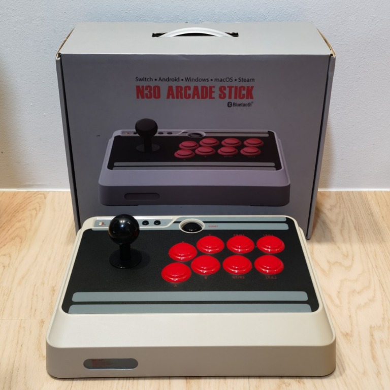 8bitdo N30 Arcade Stick, Video Gaming, Gaming Accessories, Controllers ...