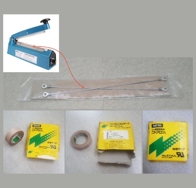 Brand New Wire Heating Element for Impulse Heat Sealer 200mmL + Nitto ...