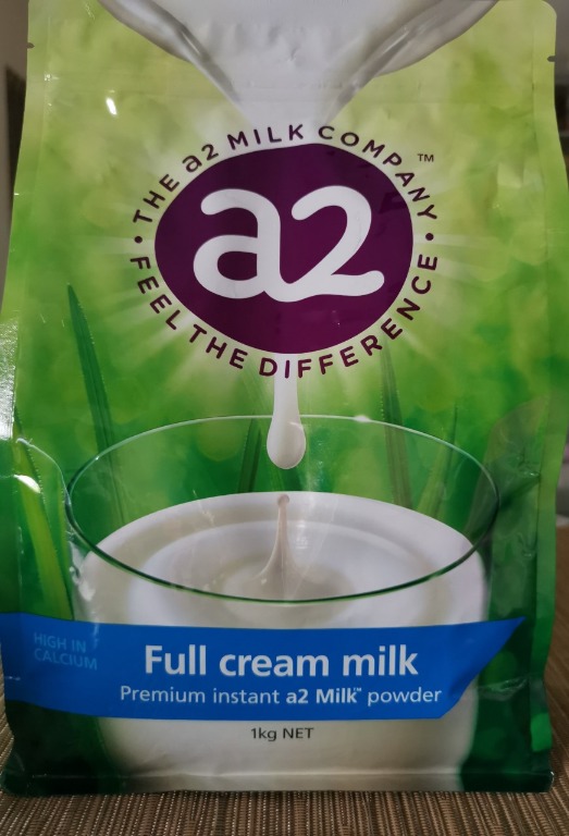 a2 Full Cream Milk Powder, Food & Drinks, Packaged & Instant Food on ...