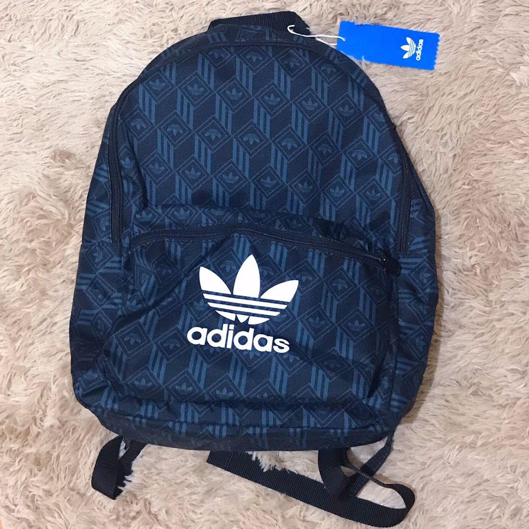 Adidas Monogram Backpack, Men's Fashion, Bags, Backpacks on Carousell