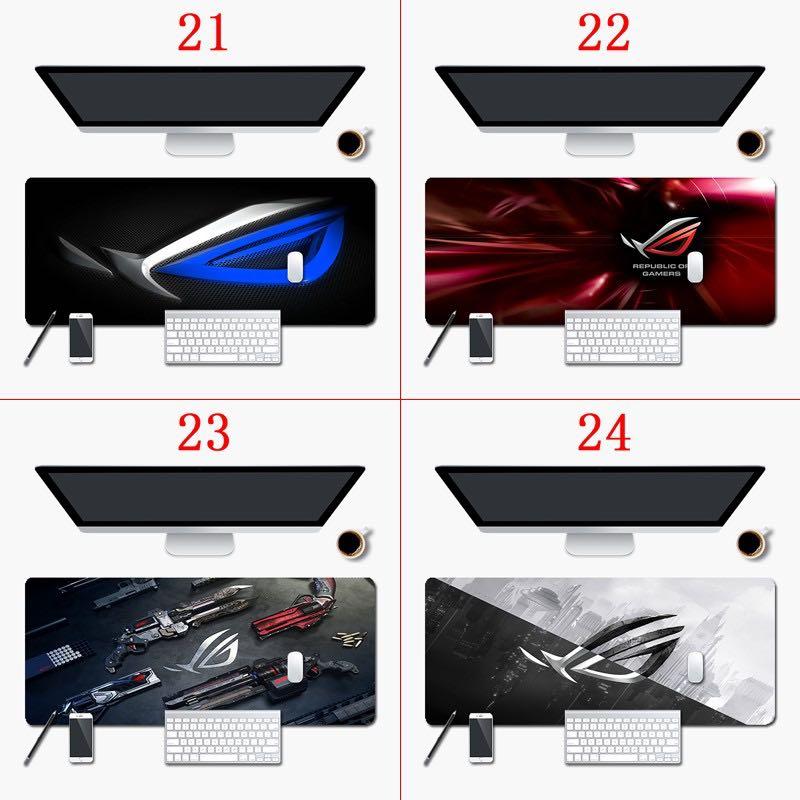 ASUS Mousepad Large Size Gaming Mouse Mat Waterproof ROG mouse pad Non ...