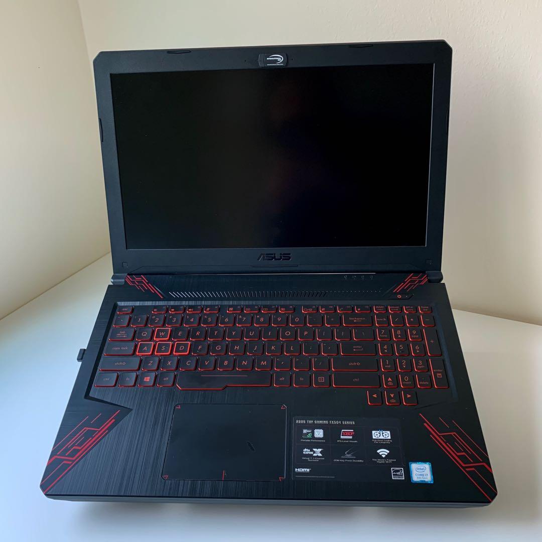 ASUS TUF GAMING FX504 SERIES -15.6” Laptop, Intel i7 8th Gen @ 2.20GHz ...