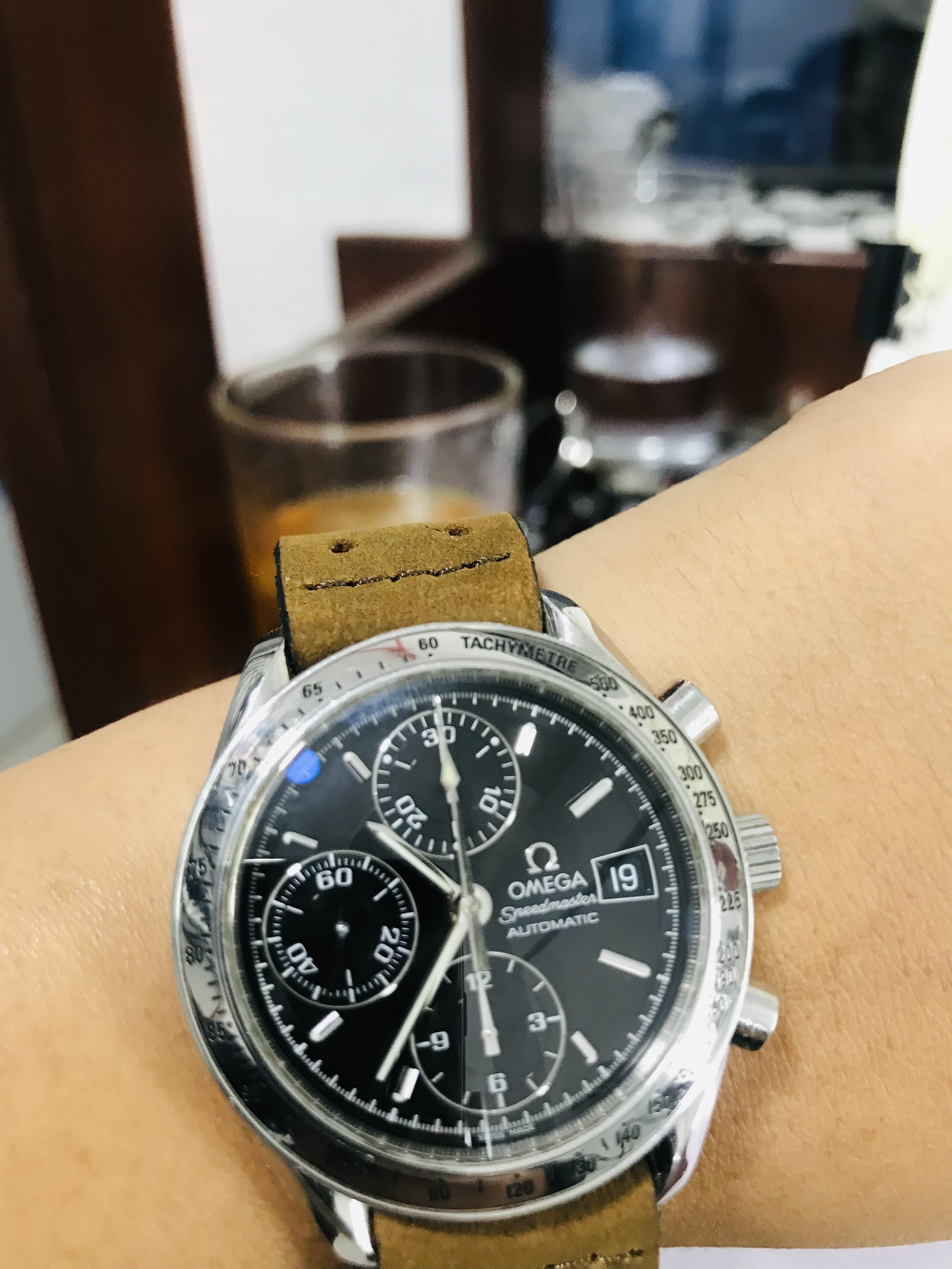 Authentic Omega Speedmaster Automatic Mens watch Circa 2000, Luxury ...