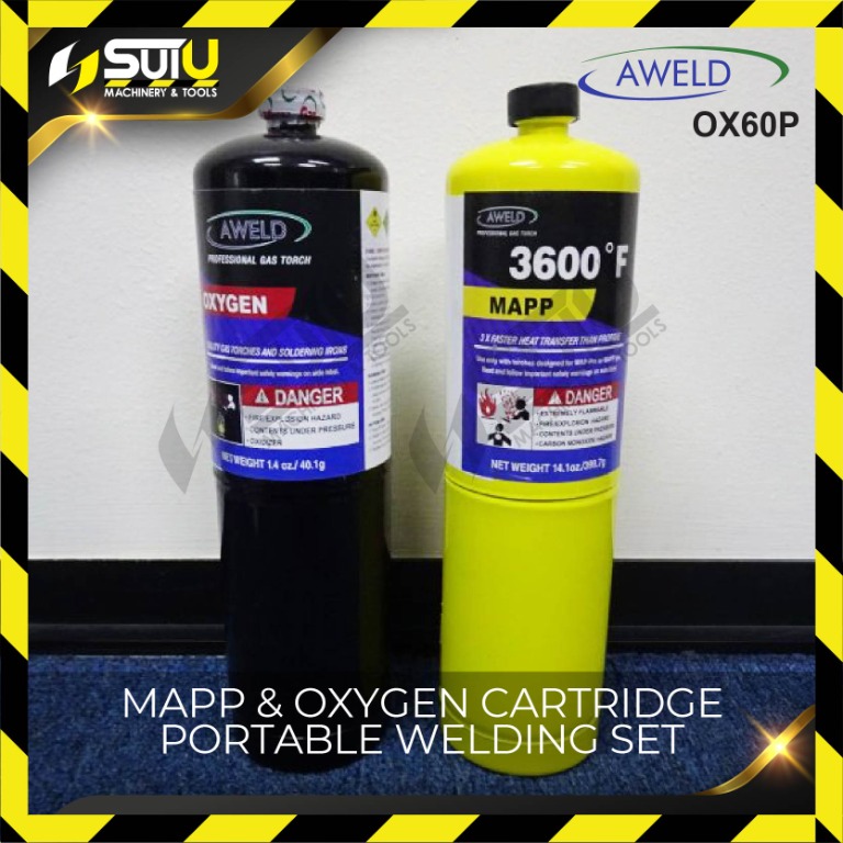 Aweld Disposable Oxygen & Mapp Gas, Everything Else, Others on Carousell